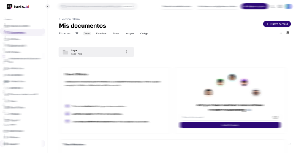 iuris.ai – Inteligencia Artificial aplicada al sector Legal.